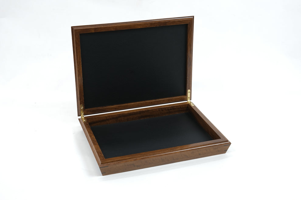 Angle Side Box - Quilted Myrtle – Handmade Boxes